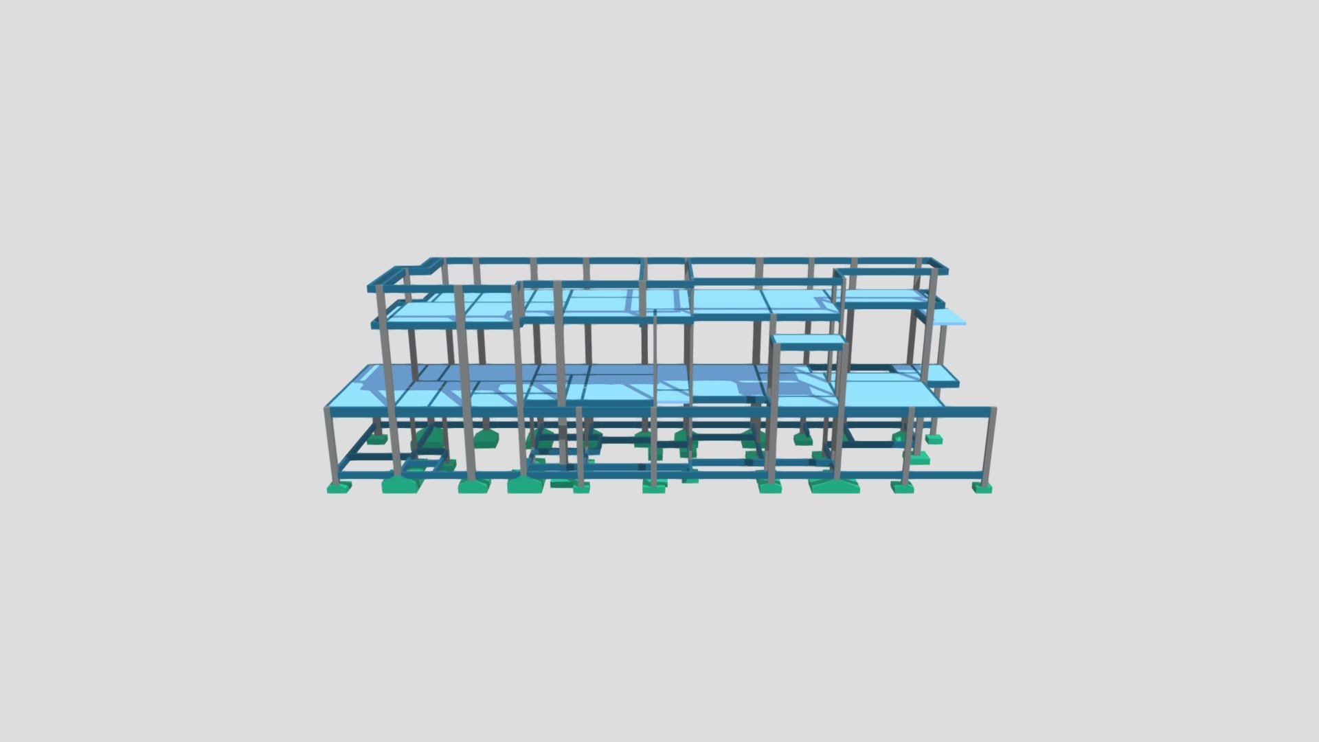 ESTRUTURA MONIZE - 3D model by a1projetos [efc3028] - Sketchfab