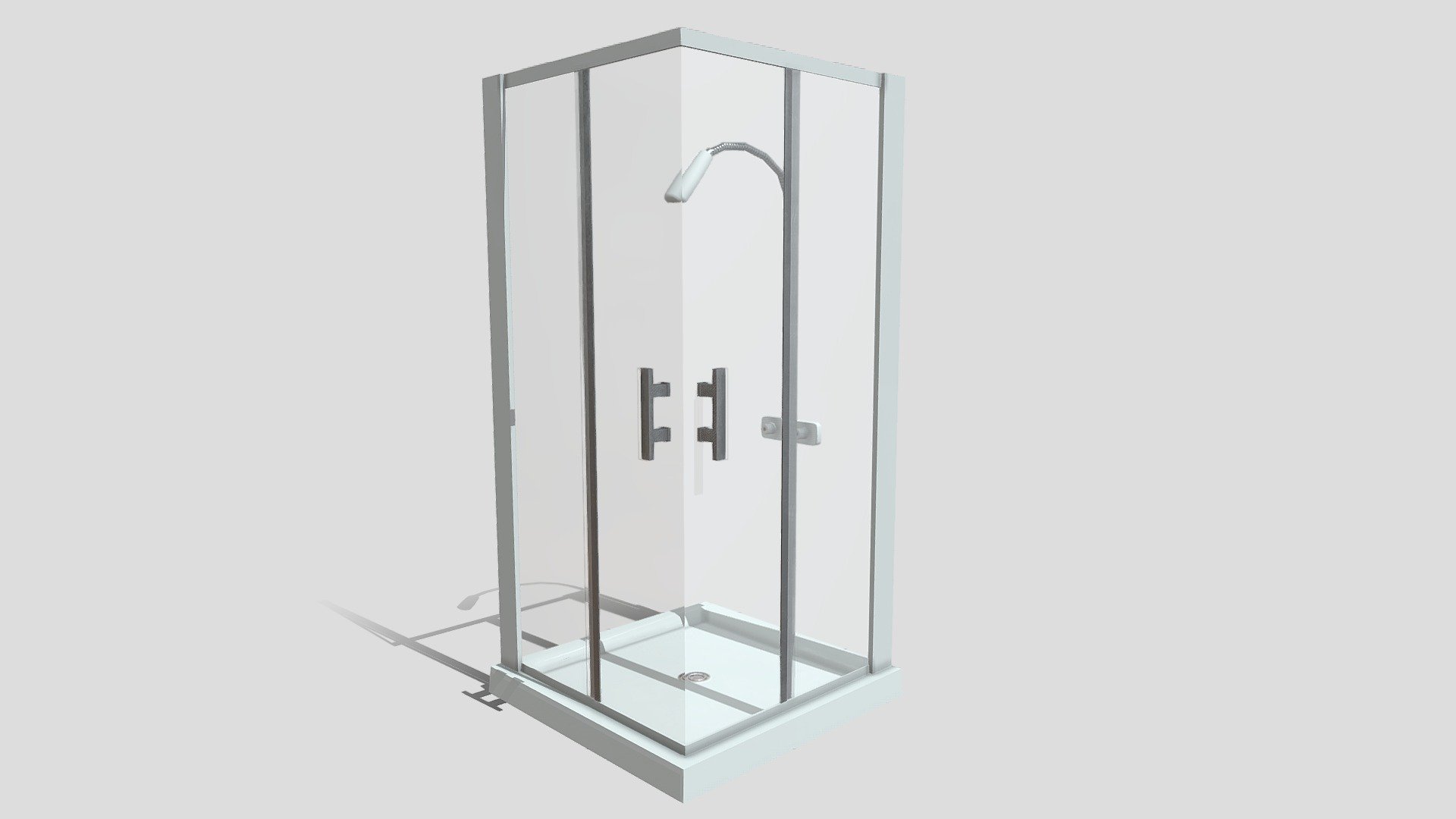 Shower with Shower-Head - Buy Royalty Free 3D model by OfficialBytes ...