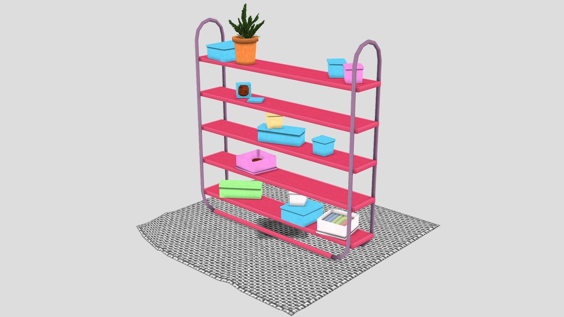 Candy Shelf - 3D model by mschulmeister [efc480a] - Sketchfab