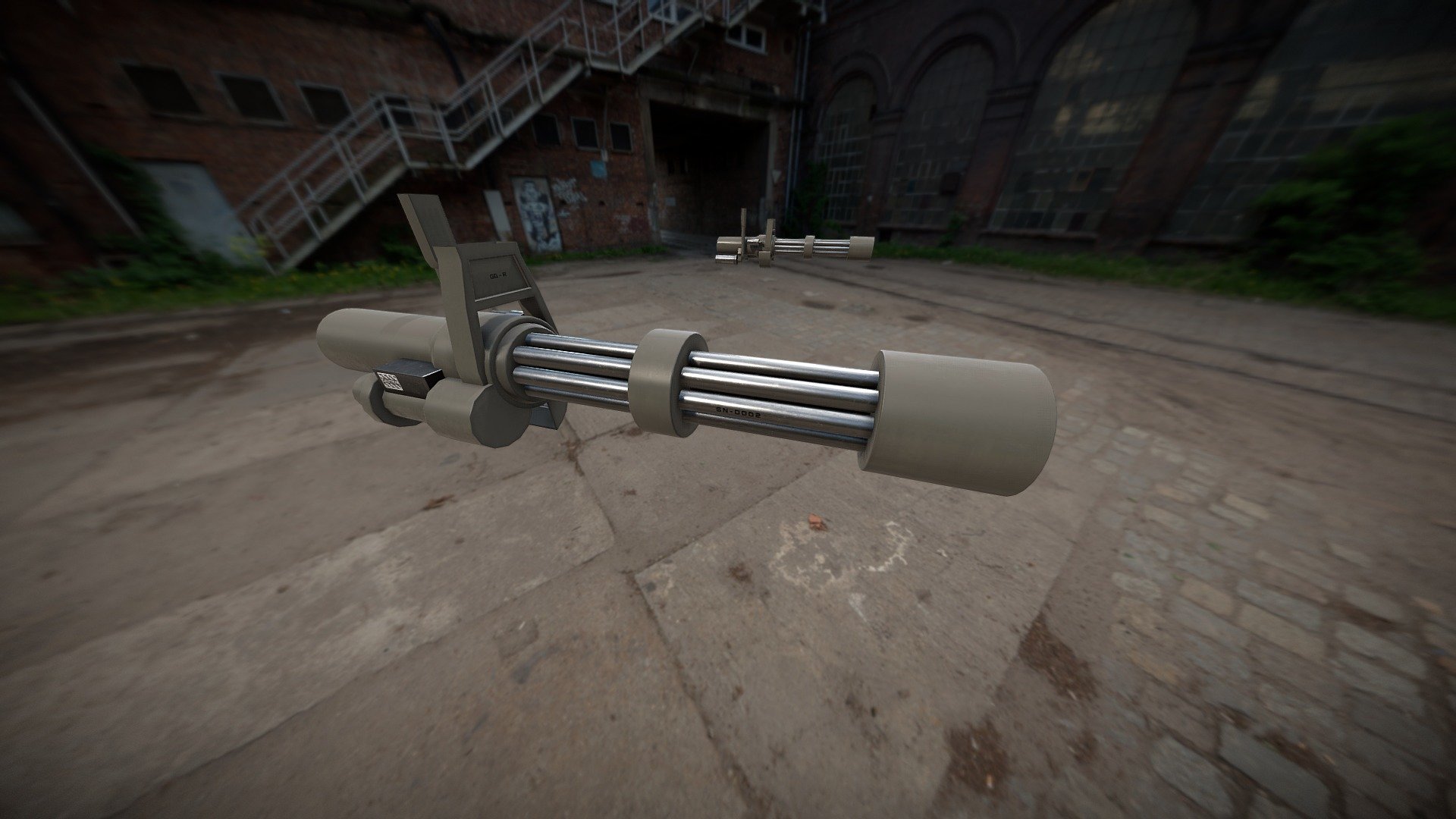 D2 - Machine Gunes - 3D model by Multipainkiller Studio ...
