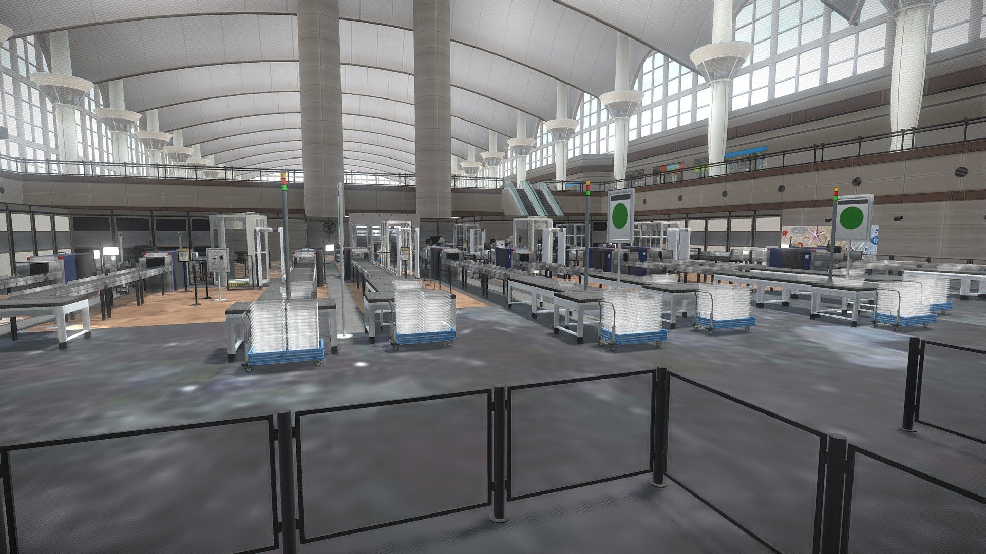 Airport Custom System - Buy Royalty Free 3D model by animod [efc5778 ...