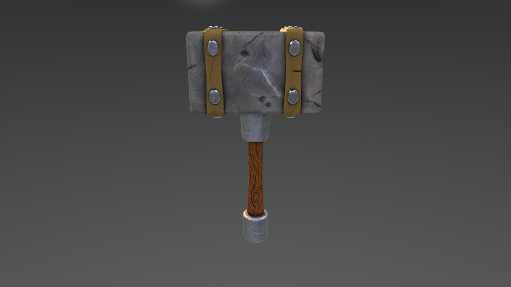 T.U. Hammer lvl.1 - 3D model by Tunderwood (@travisunderwood89 ...