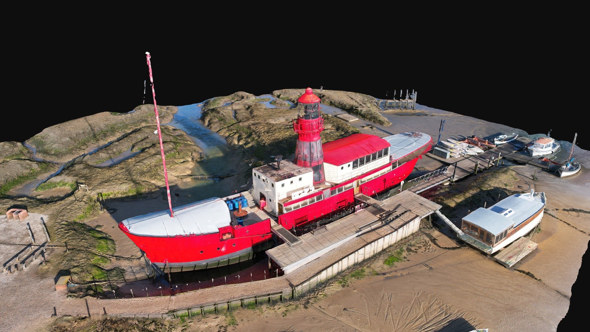 Tollesbury Light Ship Model by Mike Olley - Download Free 3D model by ...