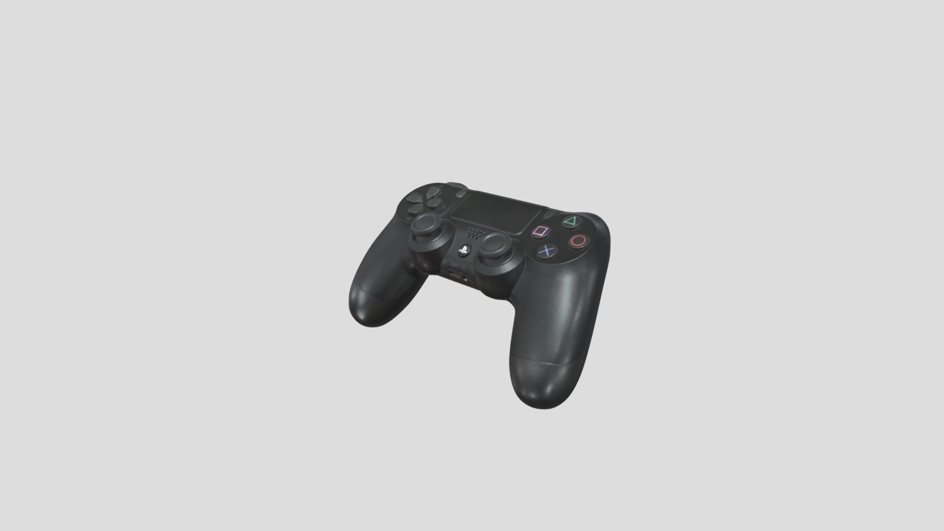 PS4 controller Dualshock 4 - Download Free 3D model by marcelowmt [efc6bb0] - Sketchfab