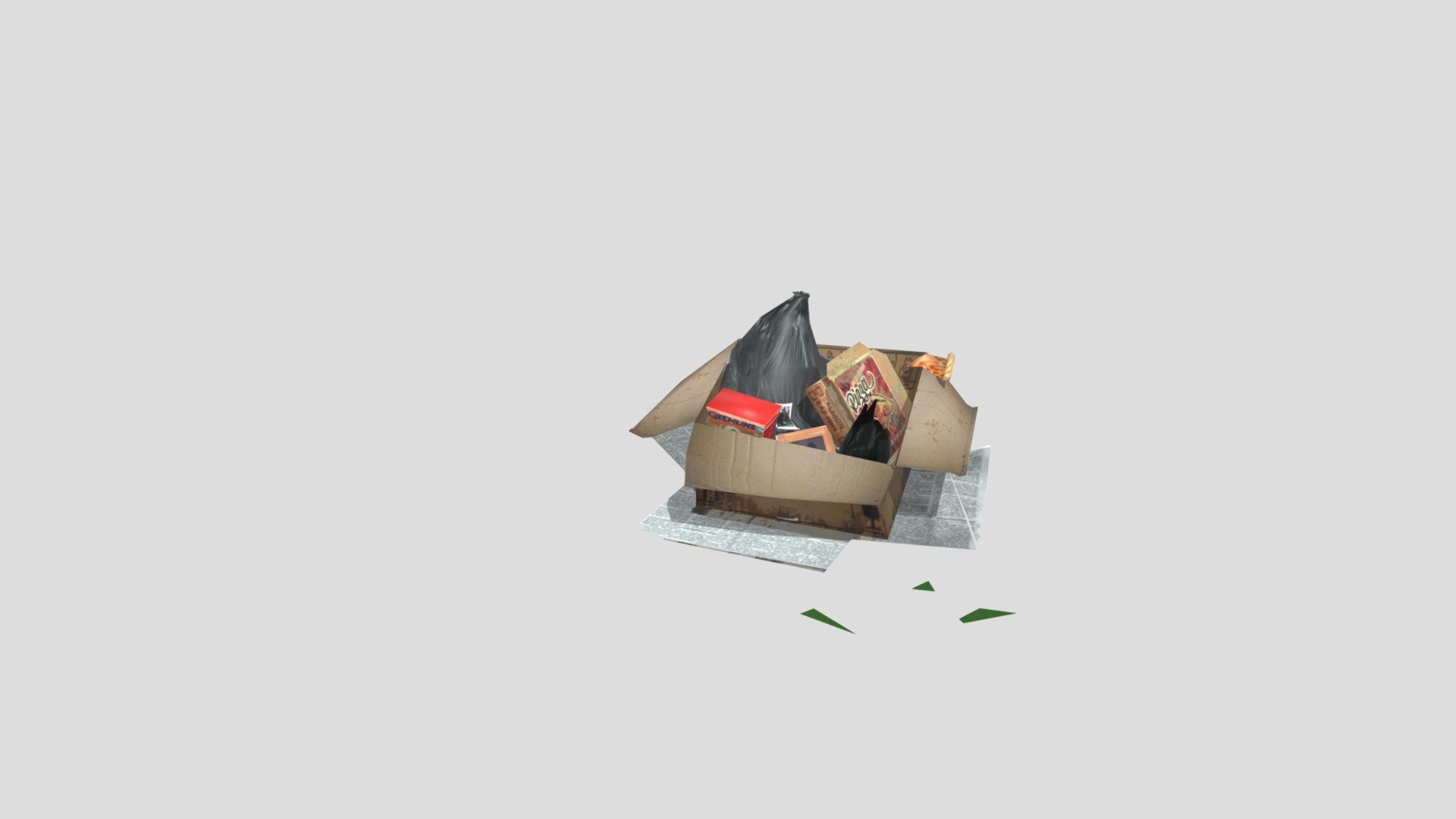 Trash box Asset - Download Free 3D model by evangeline king ...