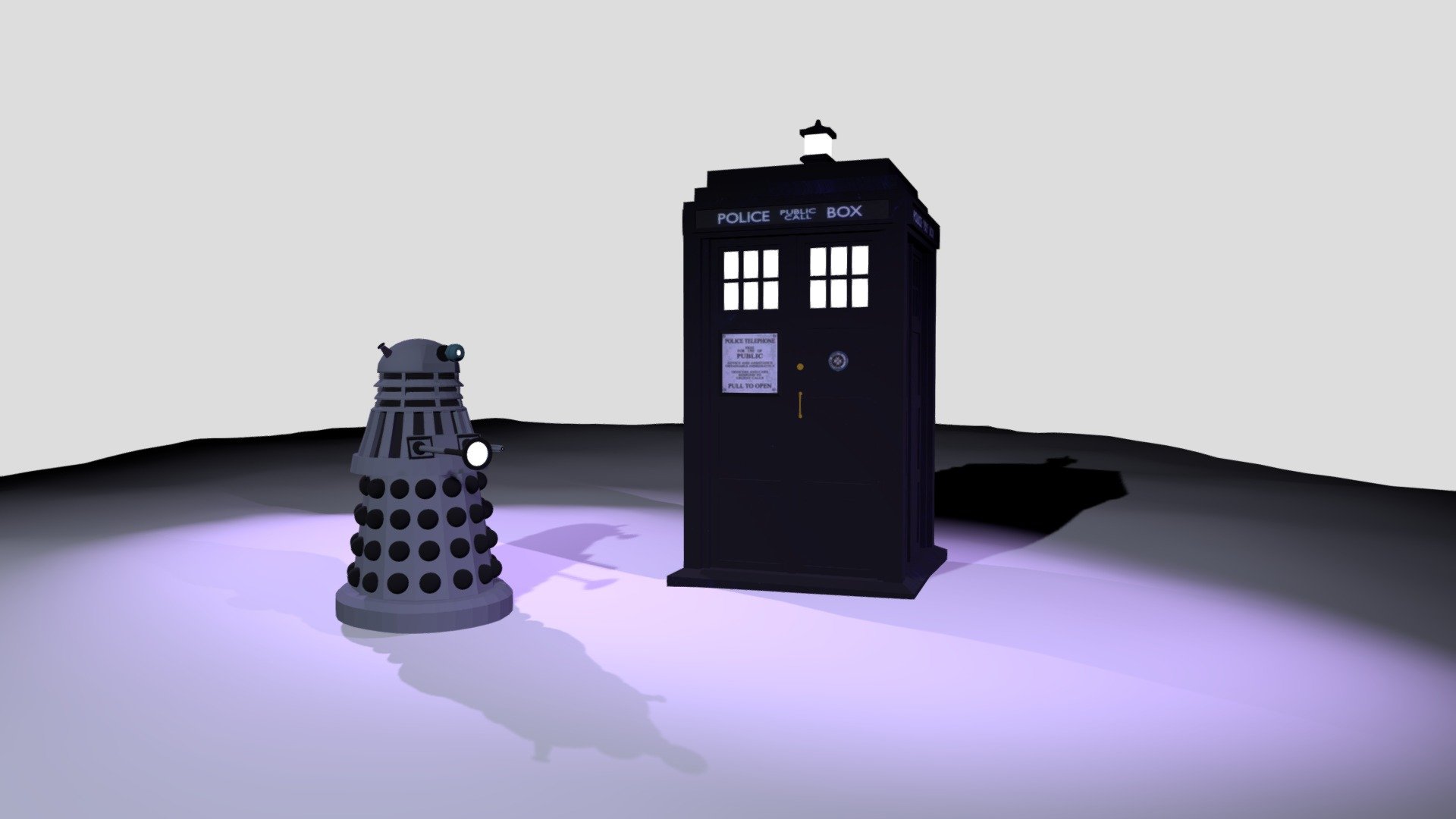 COLINE DURAND_ Dalek Et Tardis - 3D model by Colinedurand [efc6ebd ...