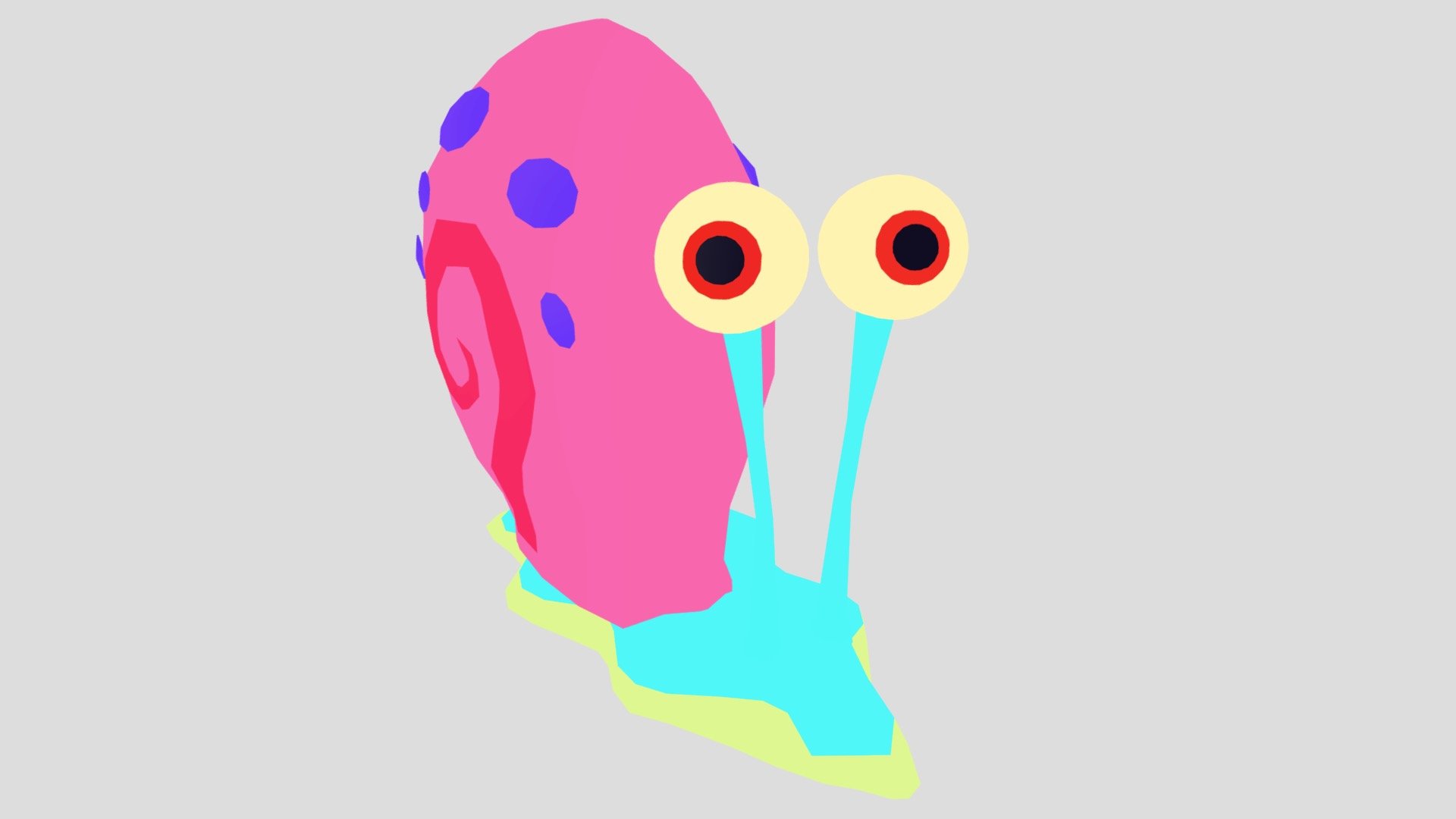 Nickelodeon All Star Brawl Gary - Download Free 3D model by SMF ...