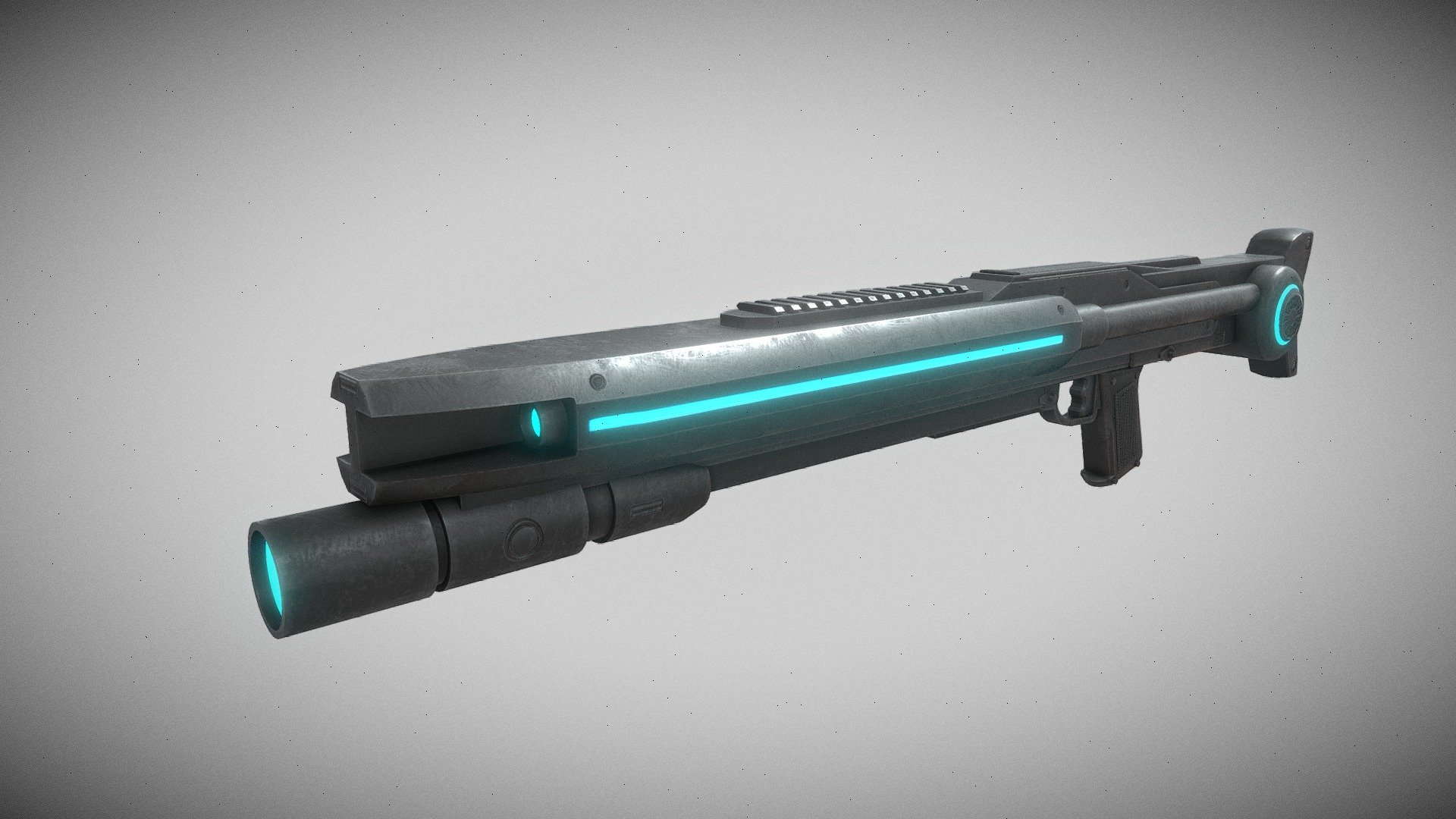 Star Wars DC15U Blaster - 3D model by Outworld Studios ...