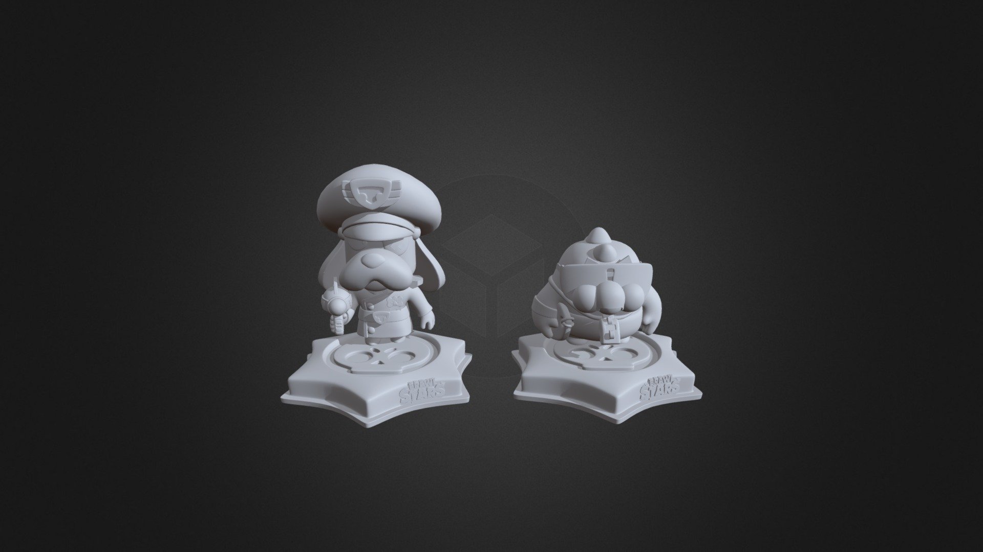 Brawl Stars - 3D model by nanascar3d [efc8f0e] - Sketchfab