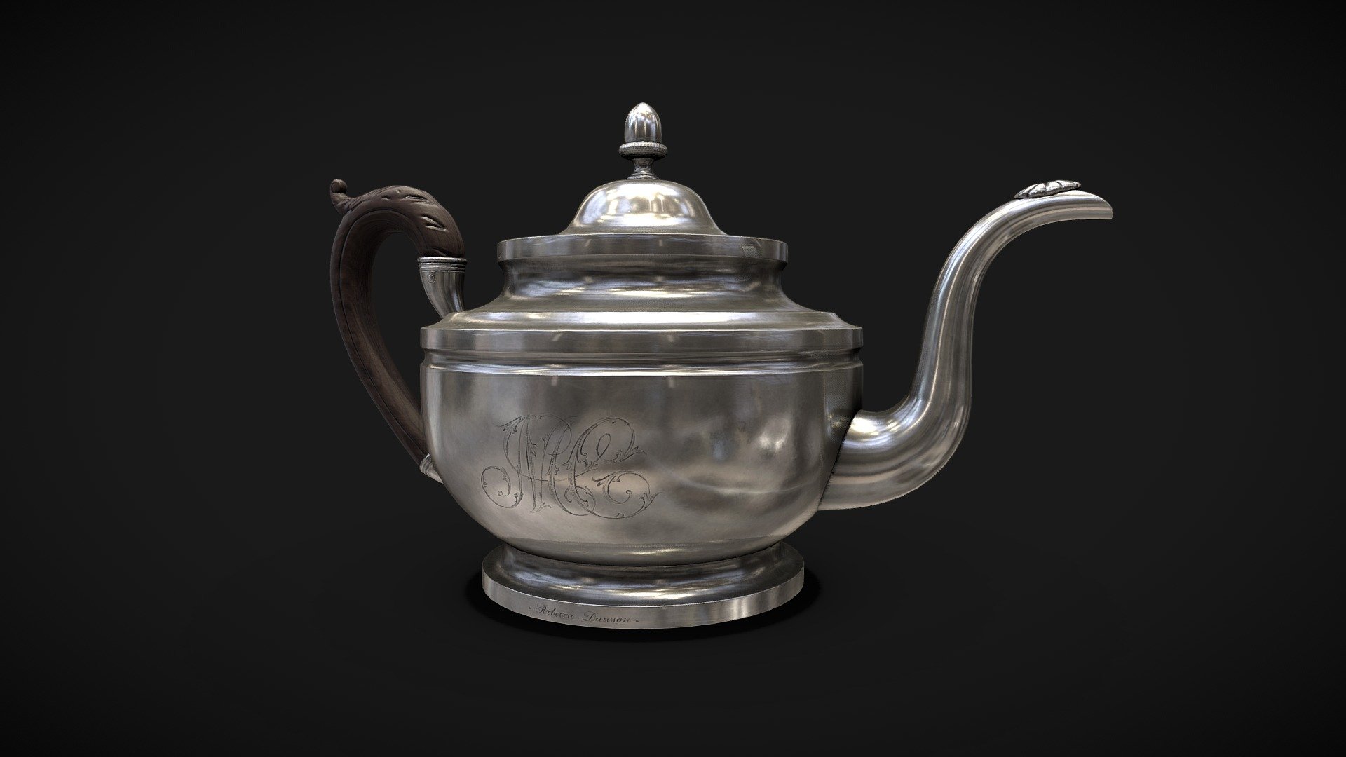 Teapot - 3D model by Smartify [efd0fc2] - Sketchfab