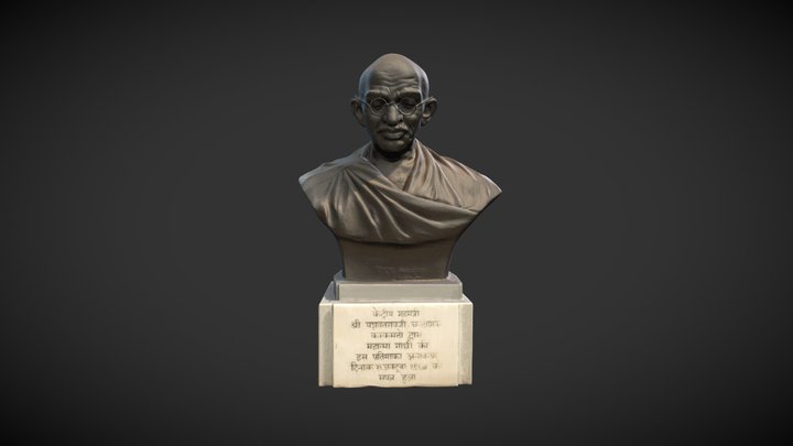 Gandhi 3D models - Sketchfab