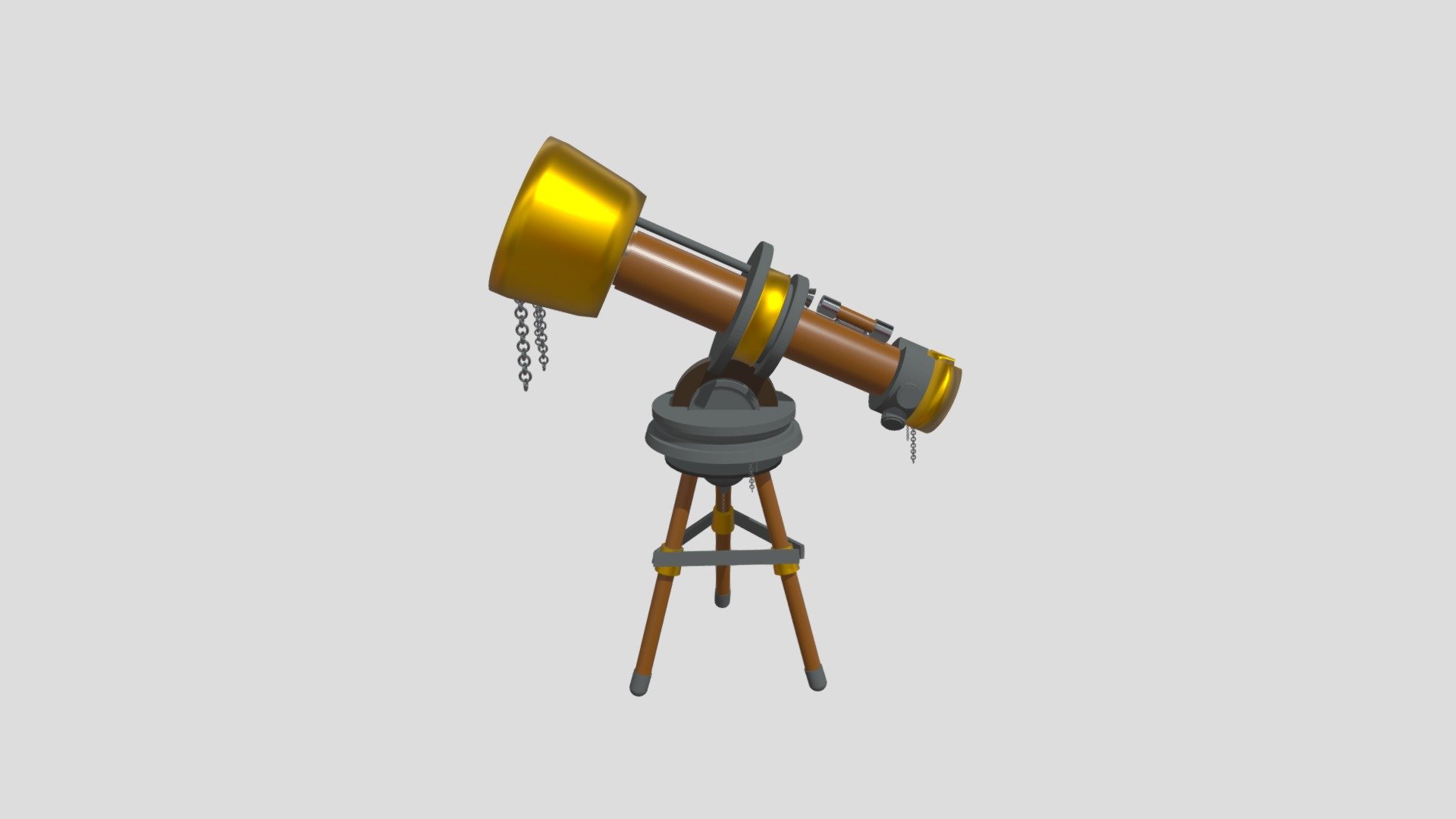 Telescope - 3D model by berkbeken [efd4632] - Sketchfab