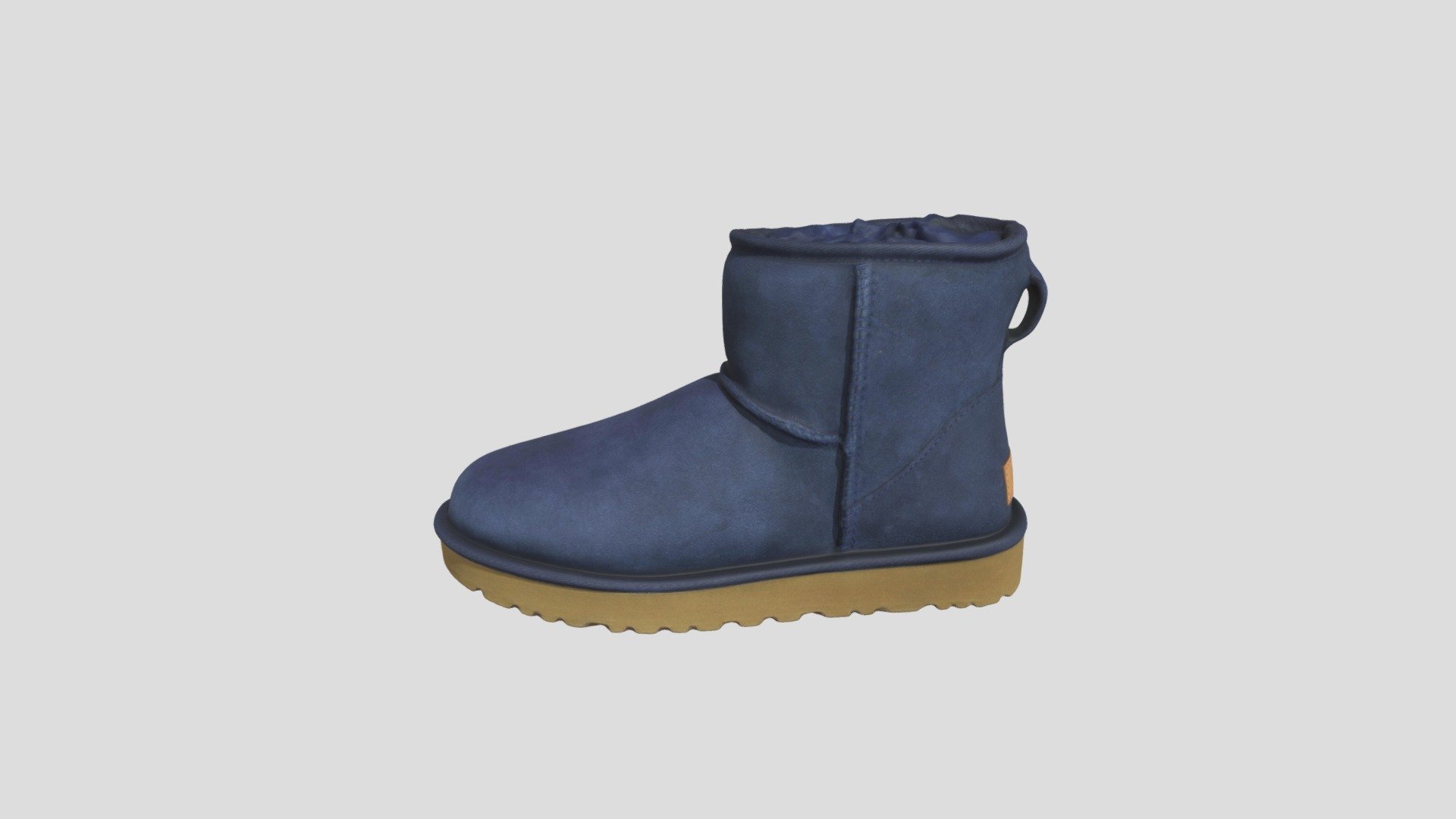 UGG Classic Mini II Boot 女款 海军蓝_1016222-NAVY - Buy Royalty Free 3D ...