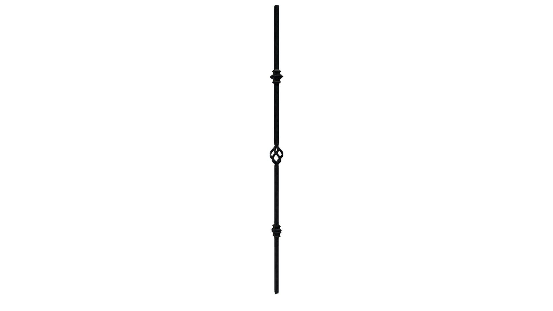 0.5" Oxford Steel Baluster - 3D model by STW (@scottu) [efd89a6 ...
