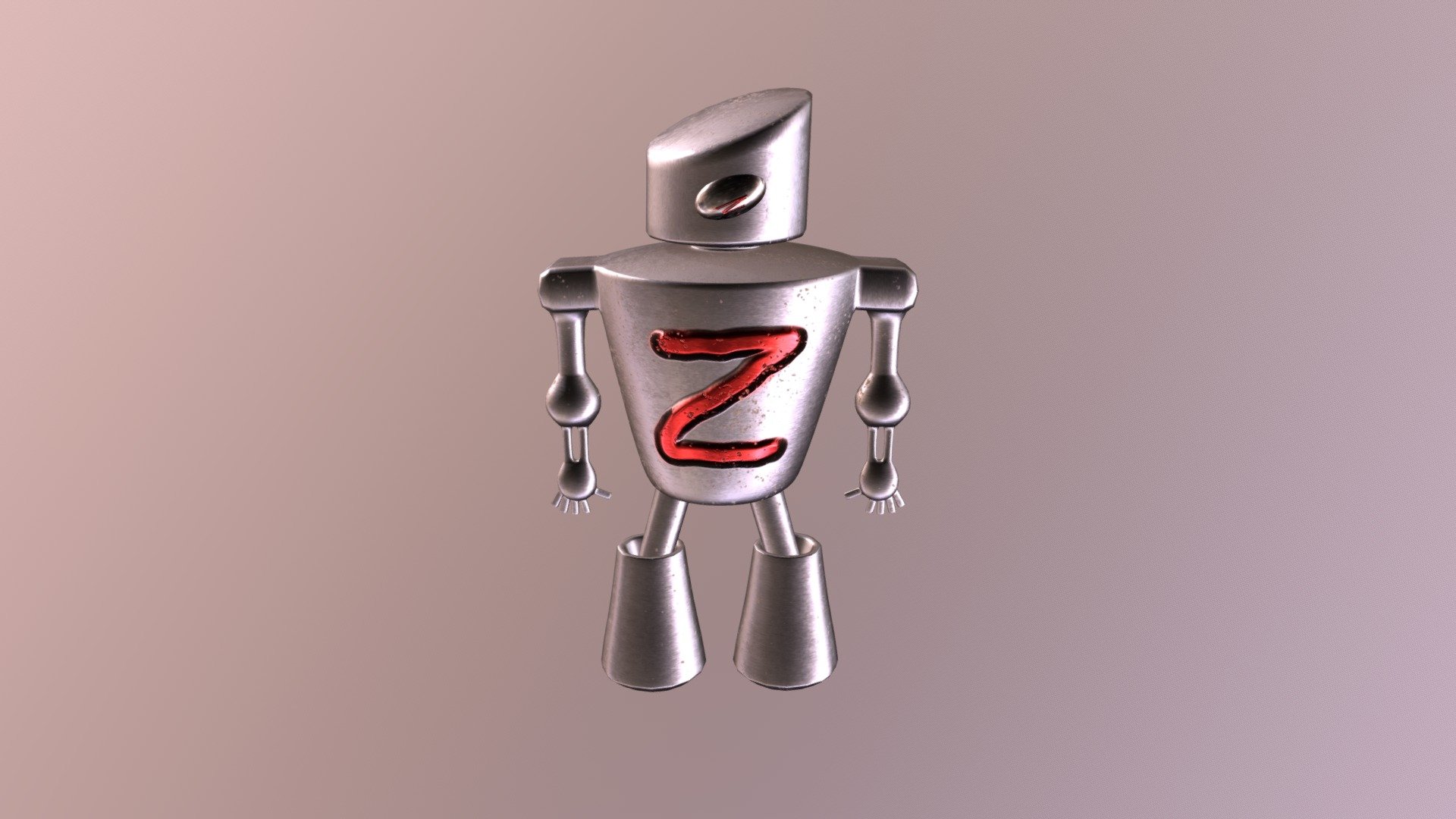 Enemy Robot - 3D model by Daniel Jones (@Koltharius) [efd907f] - Sketchfab