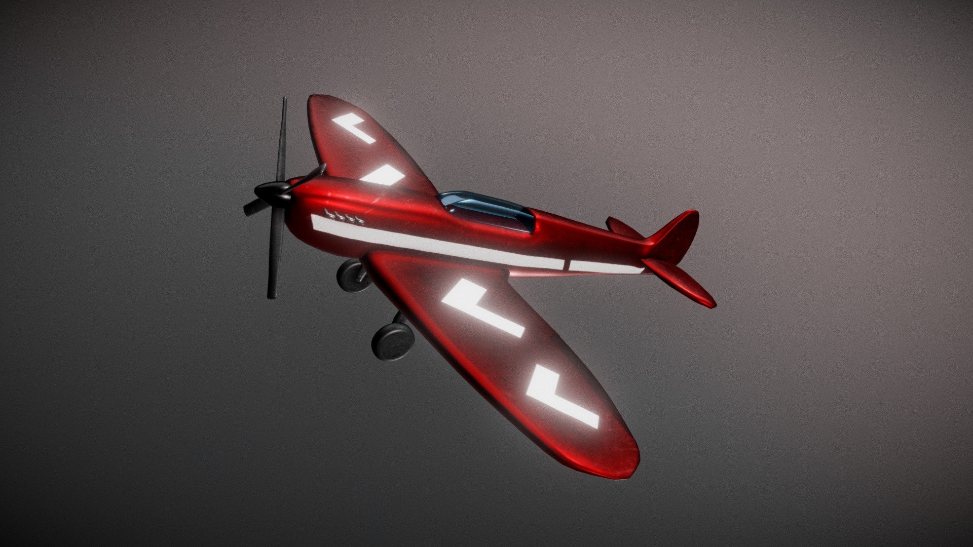 Supermarine Spitfire - Download Free 3D model by Sahir Virmani ...