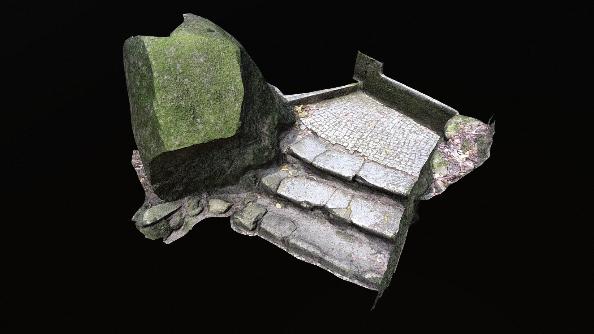 stone steps park - Download Free 3D model by SKMT (@srkmt) [efdbf84 ...