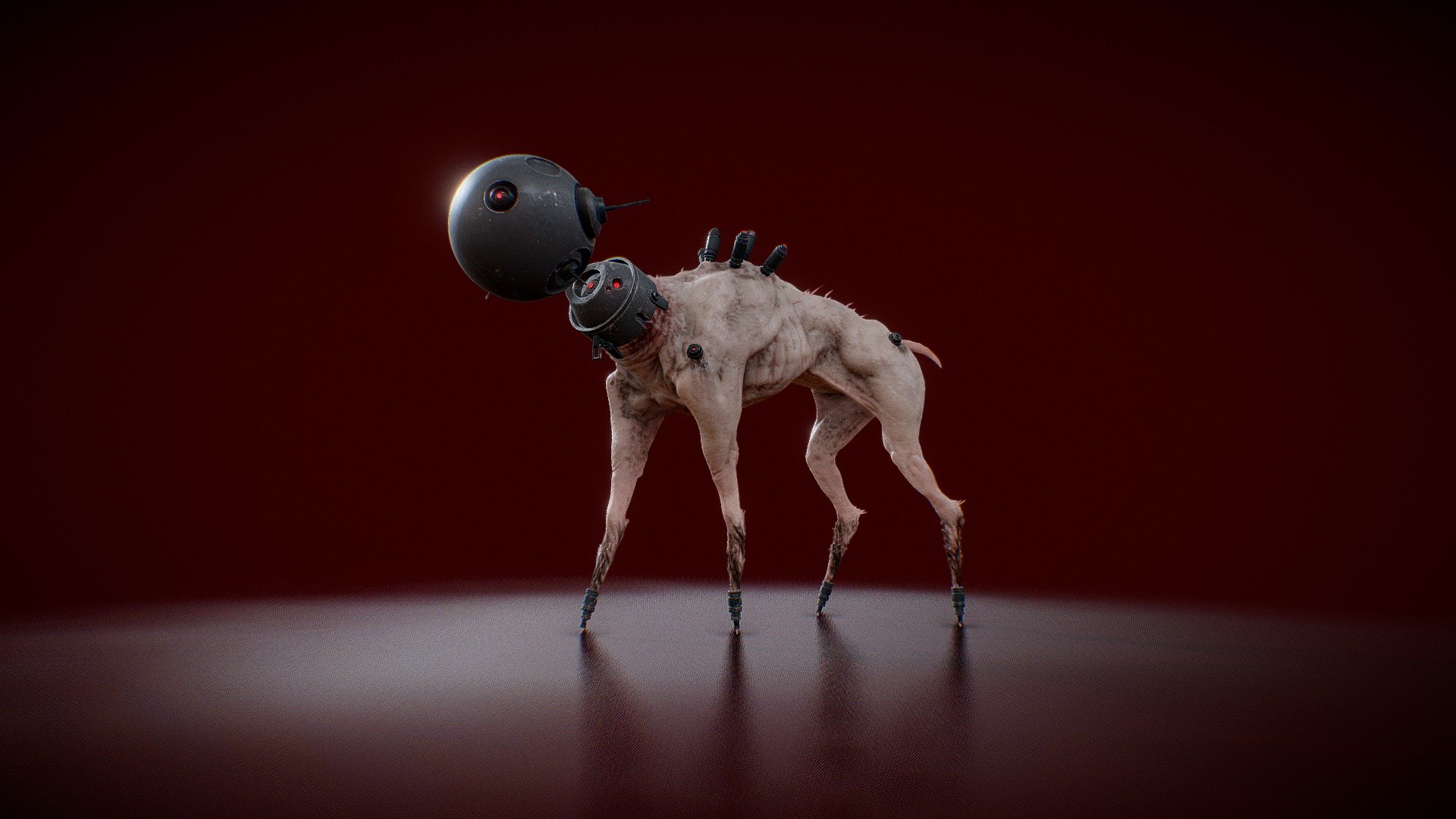 Scout K9 - 3D model by T.Samaan [efdd144] - Sketchfab