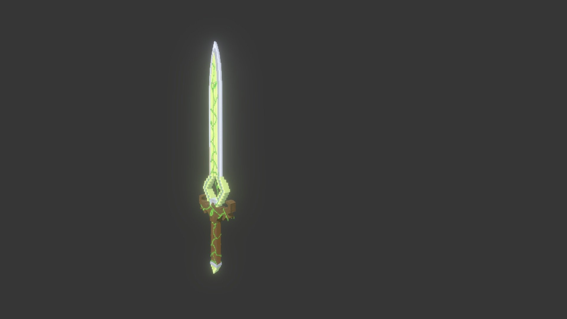 Green Sword - 3D model by Mohammad.Dafa (@daffanad) [efdd793] - Sketchfab
