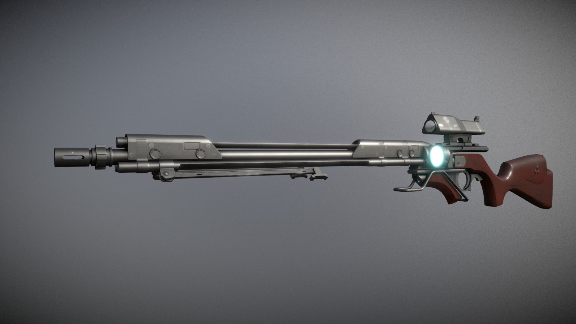 Energy Rifle - Download Free 3D model by ArtCarmesi (@shadowcarmesi ...