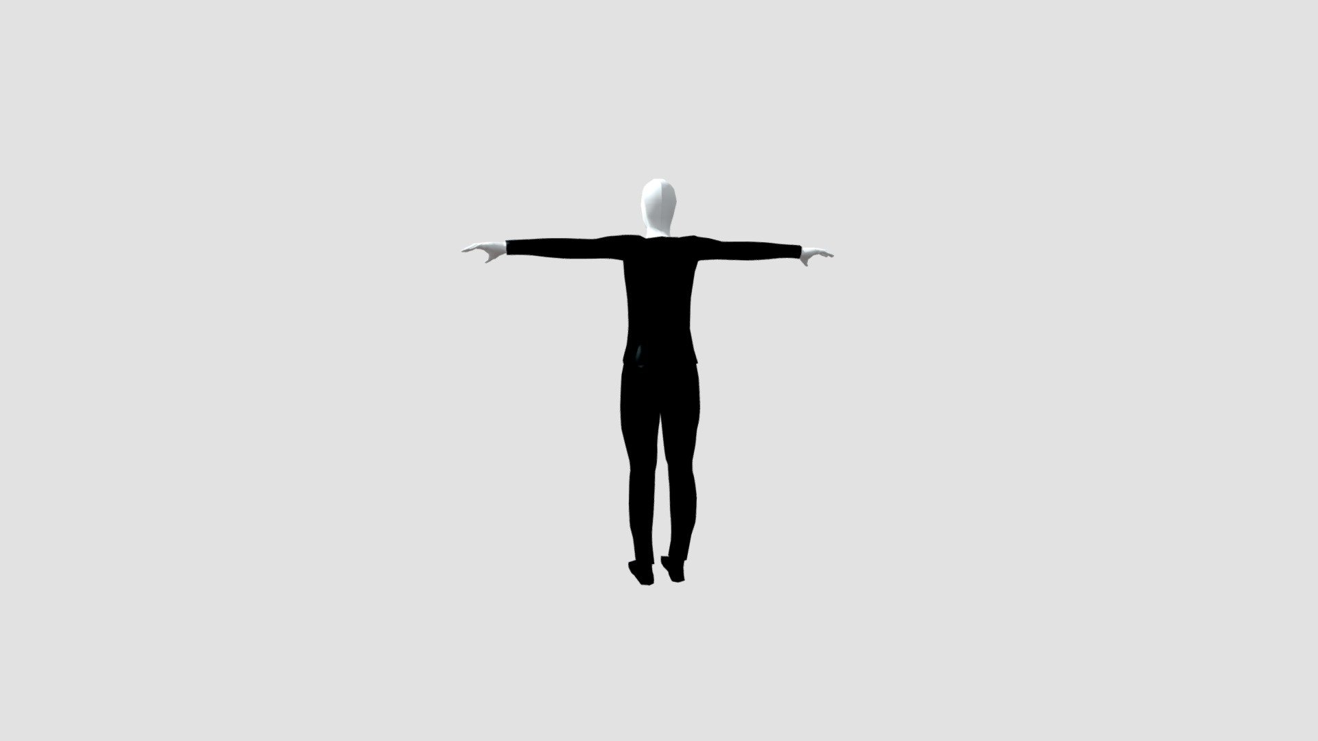 Slenderman Basemesh - 3D model by Ana Flávia (@ana_fgm) [efe00da ...