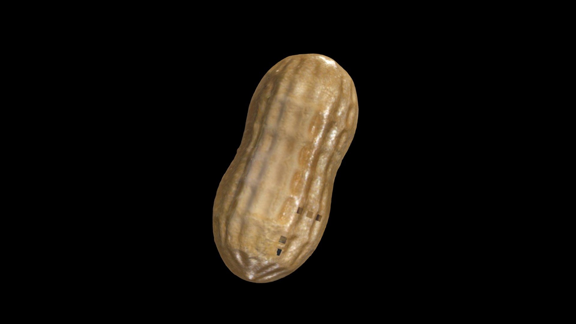 Peanut Monaka - 3D model by 3Dfoodscan collection (@3dfoodcollection-u ...