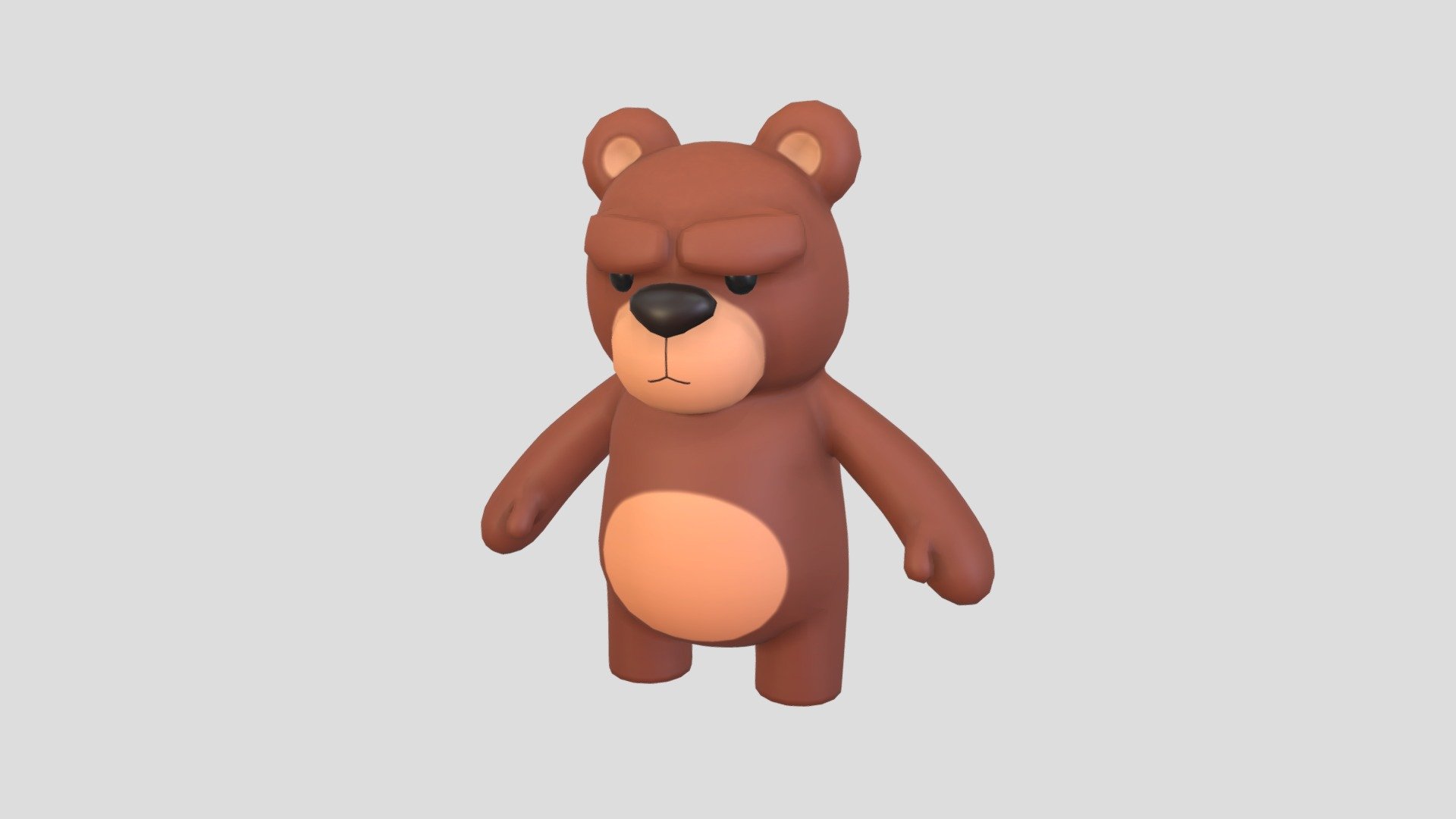 Character001 Bear - Buy Royalty Free 3D model by BaluCG [efe149e ...