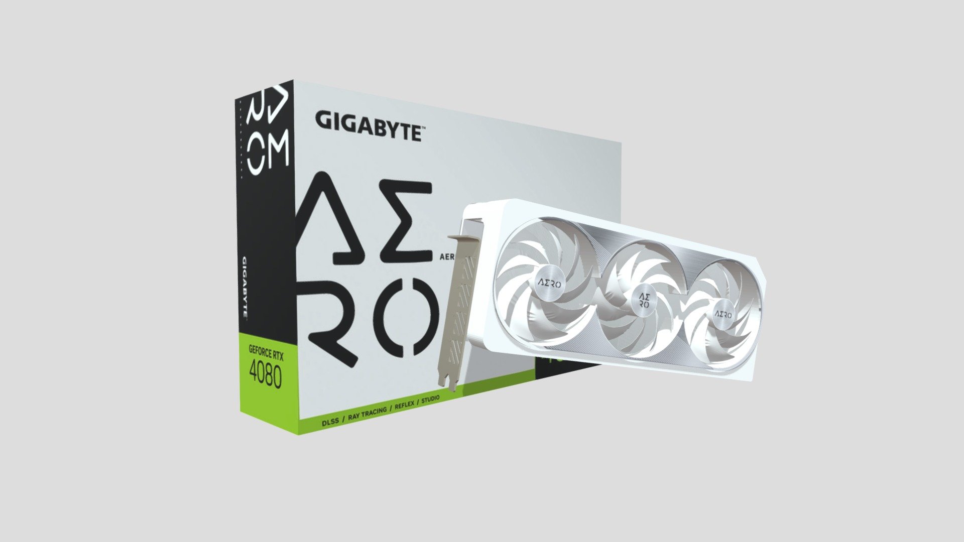 GIGABYTE RTX 4080 Aero - Download Free 3D model by MajdyModels (@MG990 ...