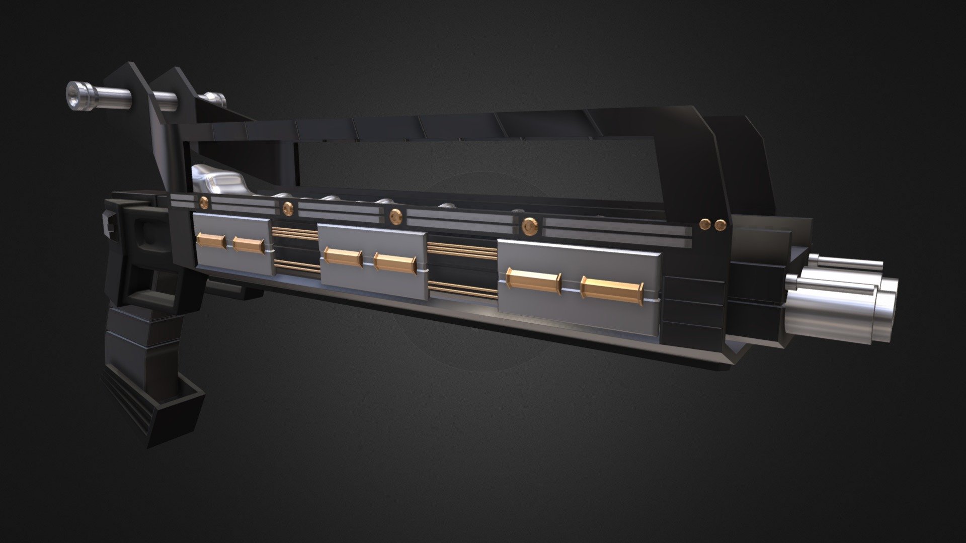 Gun Concept - 3D model by _atsman_ [efe3940] - Sketchfab