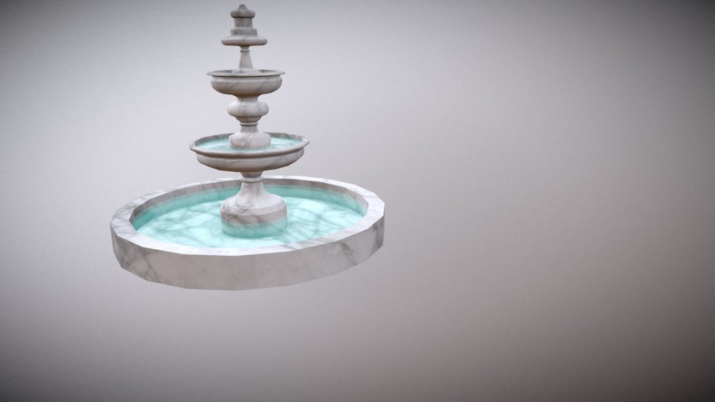 Fountain - 3D model by grantevs [efe4049] - Sketchfab