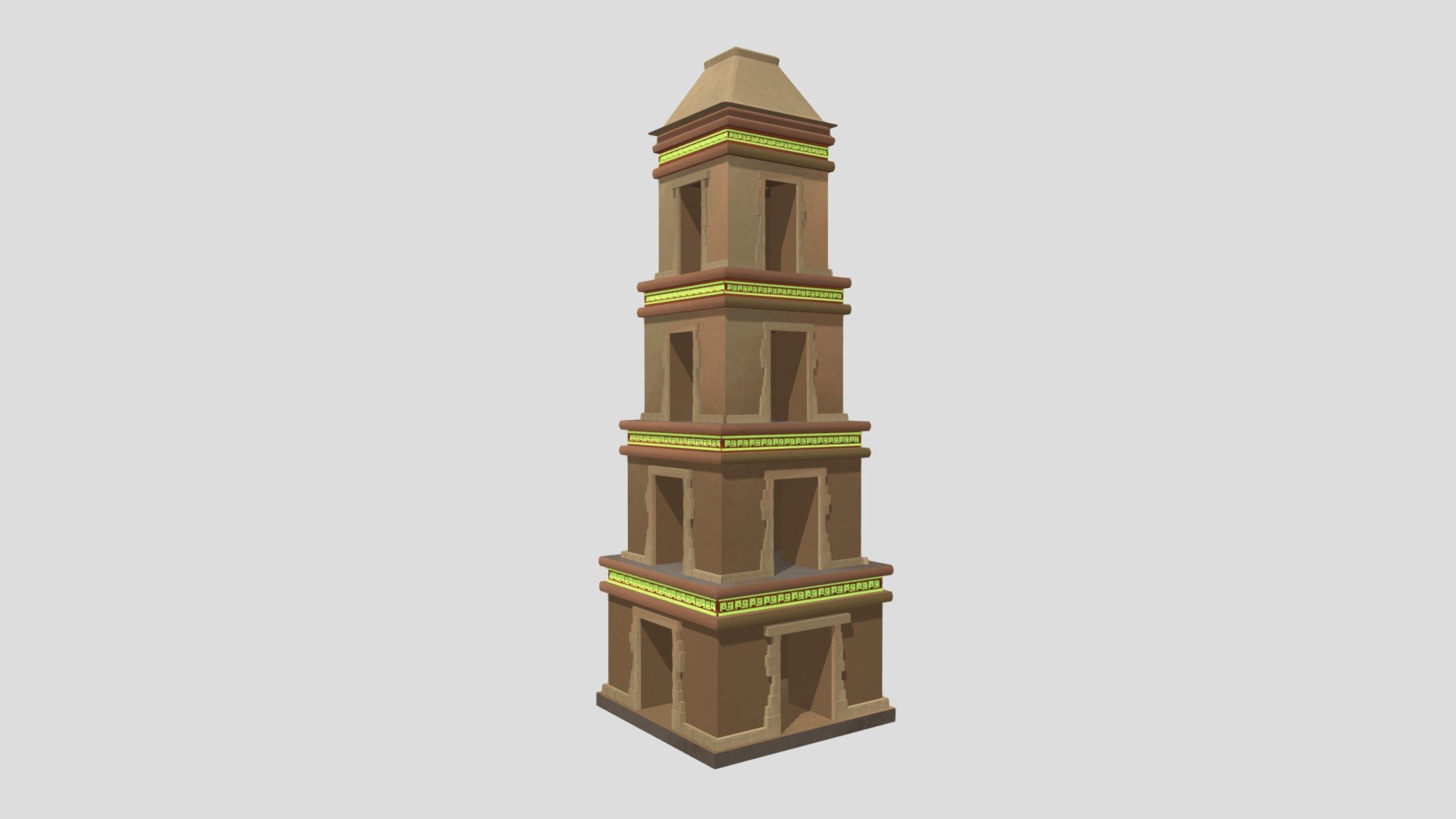 Big Spooky Tower - 3D model by sofmpits [efe5a9f] - Sketchfab