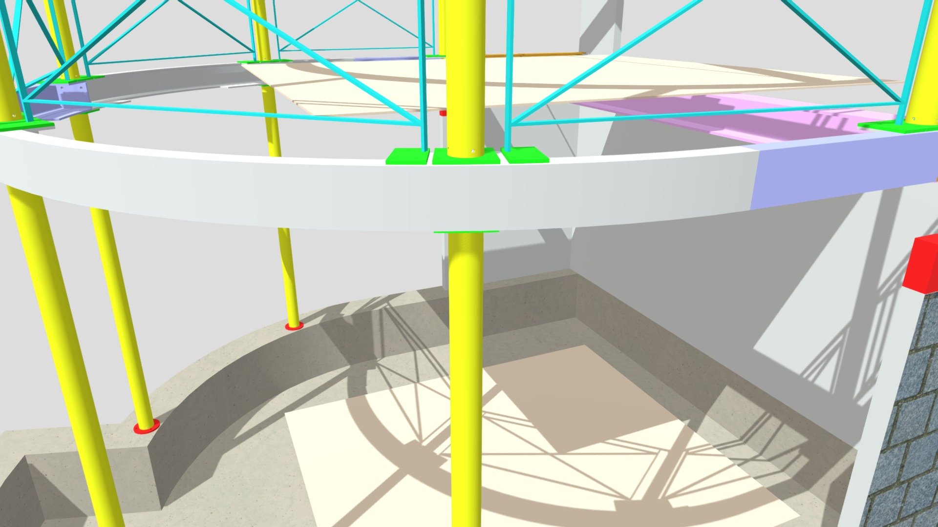 A7501 - South Hall Bandstand - Rev C08 - 3D model by Giles Taylor ...