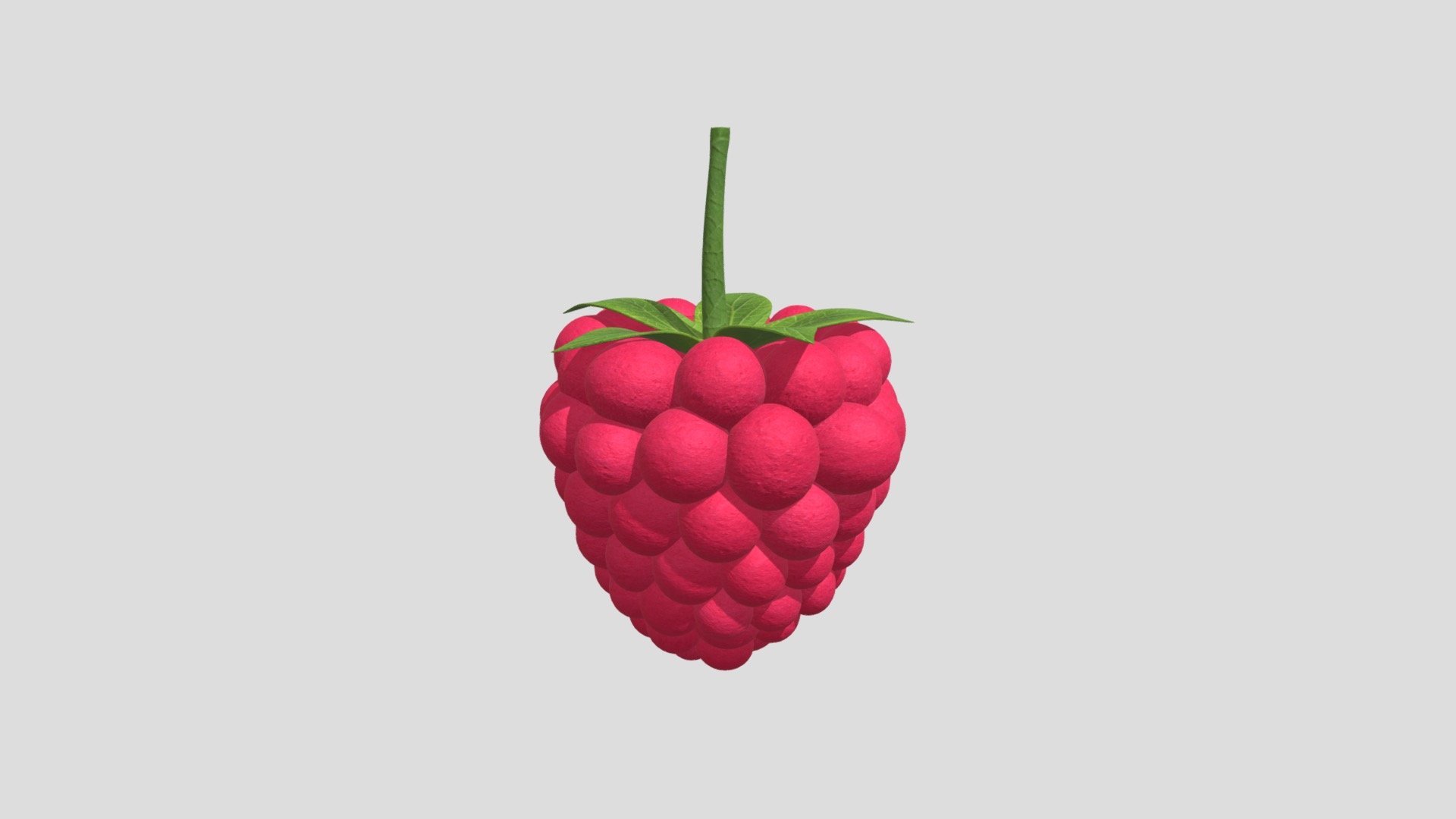 Raspberry - Buy Royalty Free 3D model by Ed+ (@EDplus) [efe840d ...