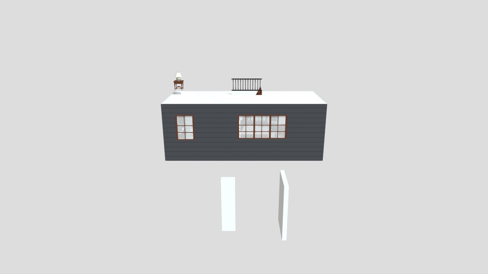 Trailer House - Download Free 3D model by Home Design 3D (@homedesign3d ...