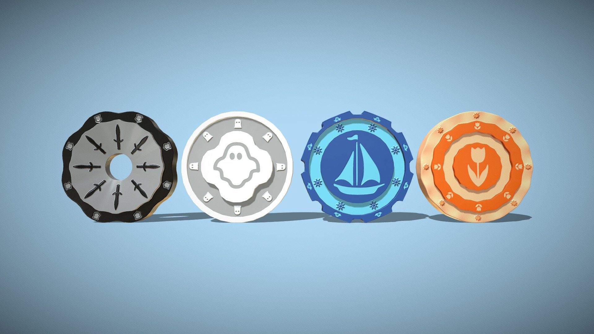 Cartoon Coins Pack03 - Buy Royalty Free 3D model by WhiteTigerArt ...