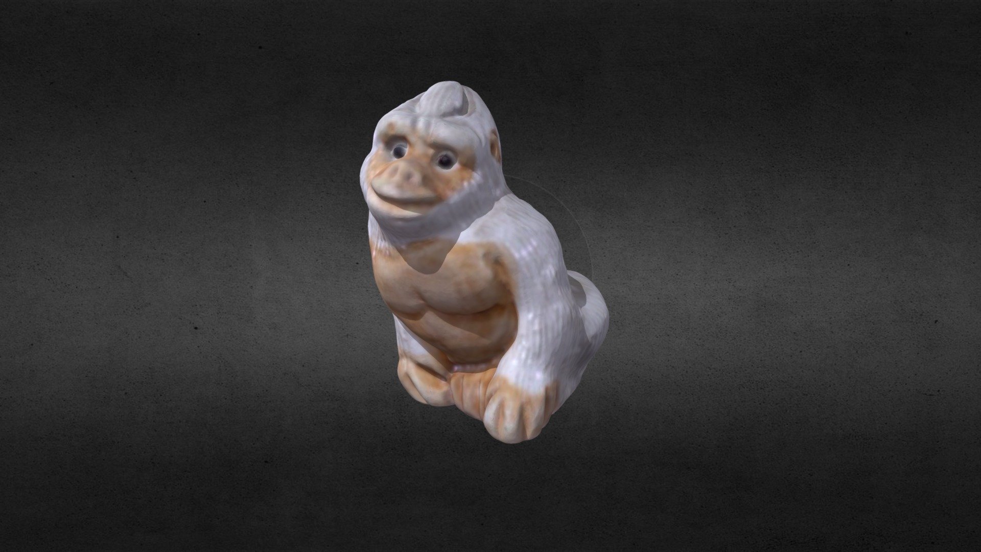 Snowflake gorilla - copito de nieve - 3D model by badwolfmx3 [efedfc9 ...