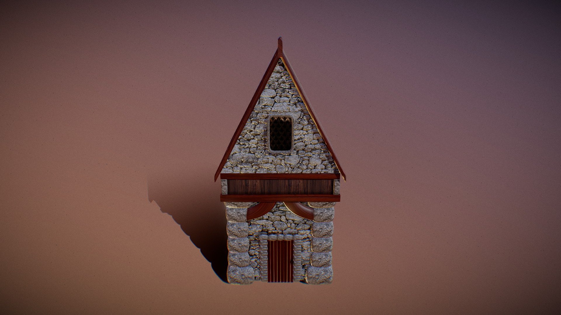 Rustic Cottage - Download Free 3D model by Mr A McBride (@lobsterfuric ...