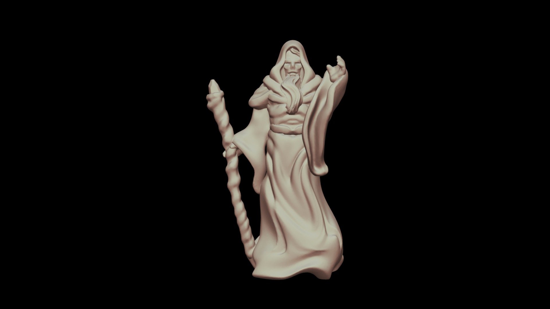 Wizard - 3D model by dutchmogul [efee60e] - Sketchfab