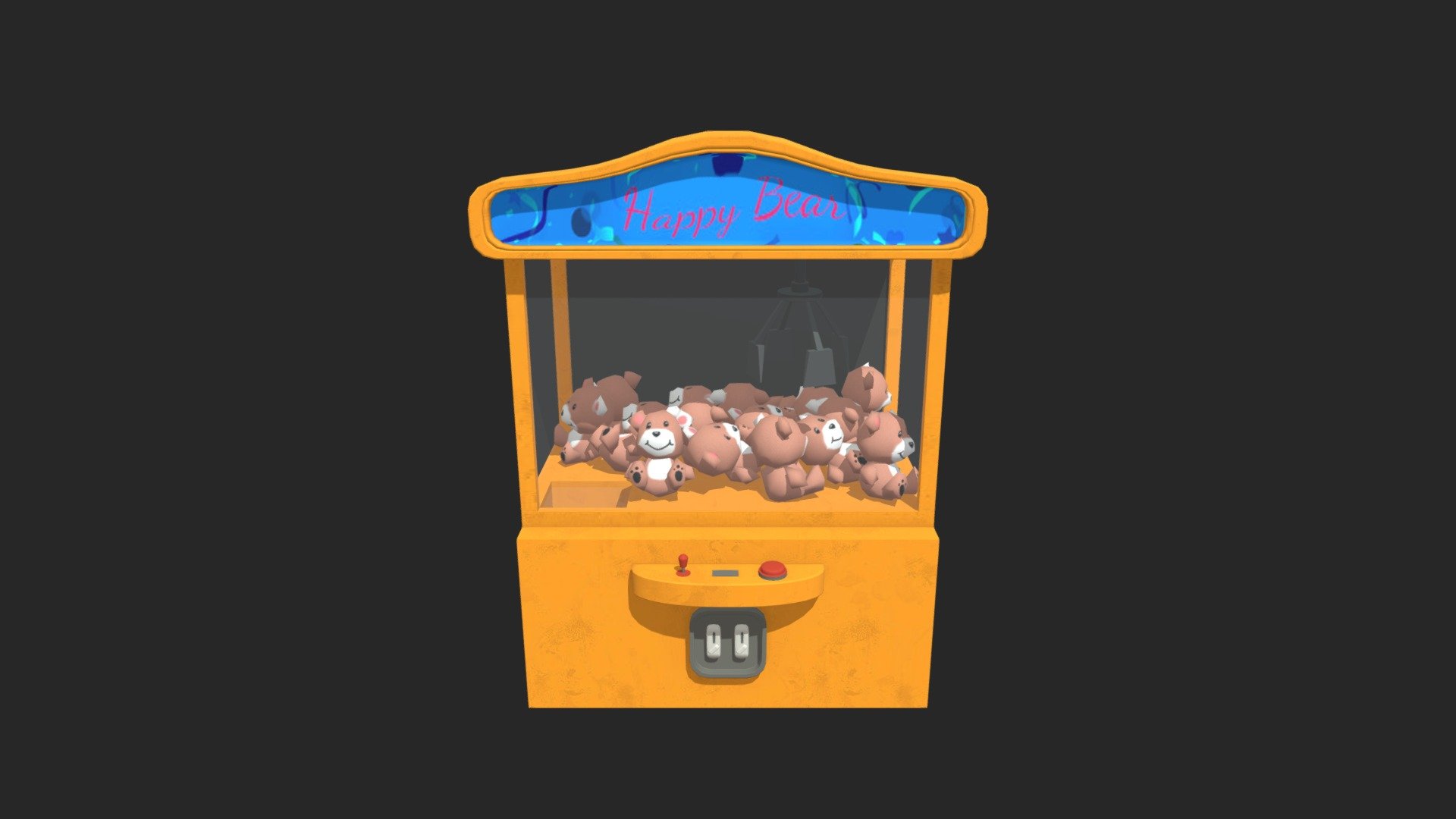 Clawmachine - 3D model by gabies [efefd5e] - Sketchfab