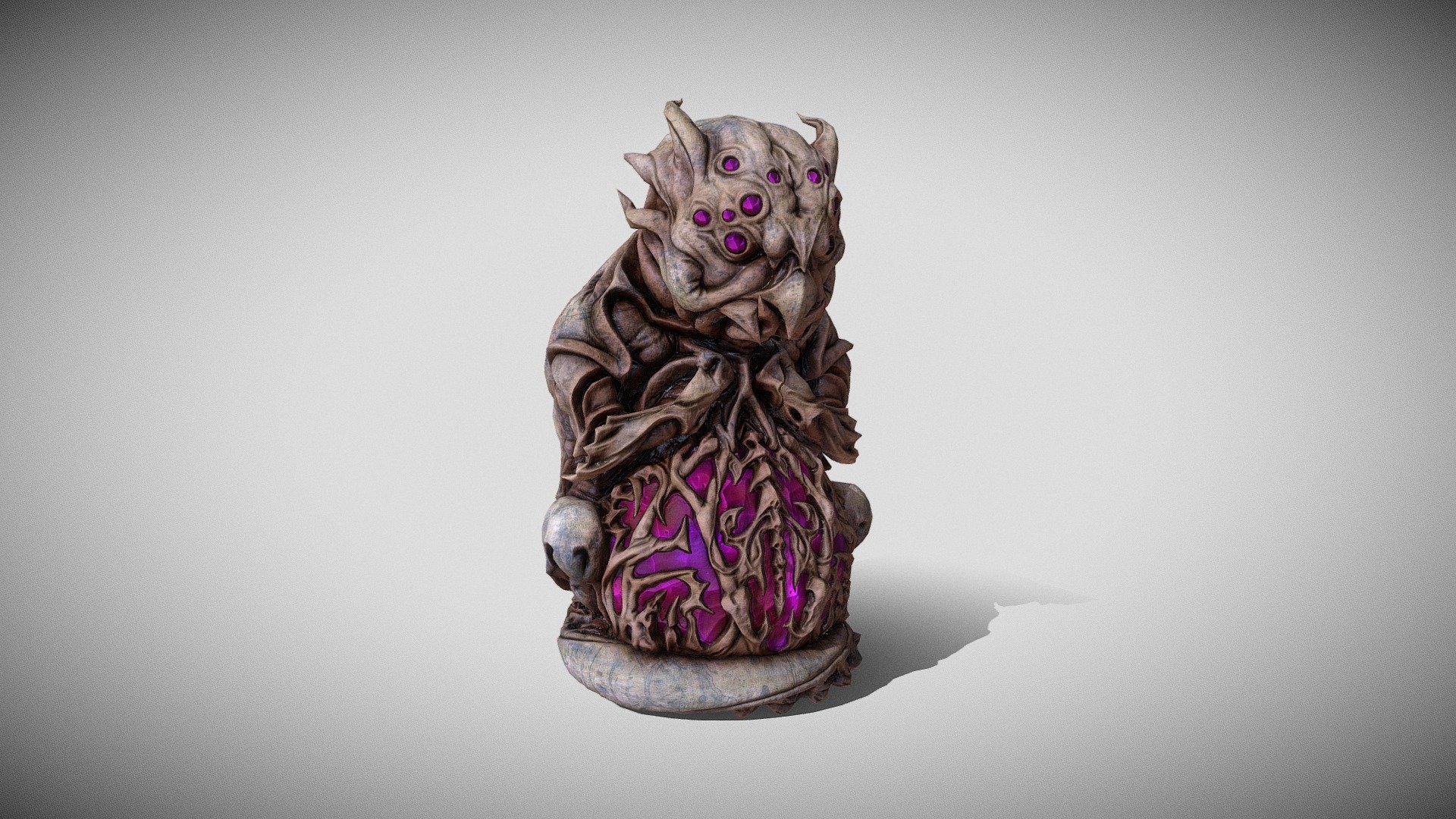 Figurine of Lusst'ghaan Creature - 3D model by bagyeta [efefea2 ...