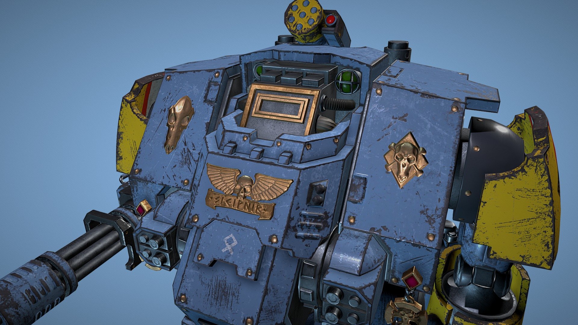 Dreadnought - 3D model by meenkatrin [eff086b] - Sketchfab