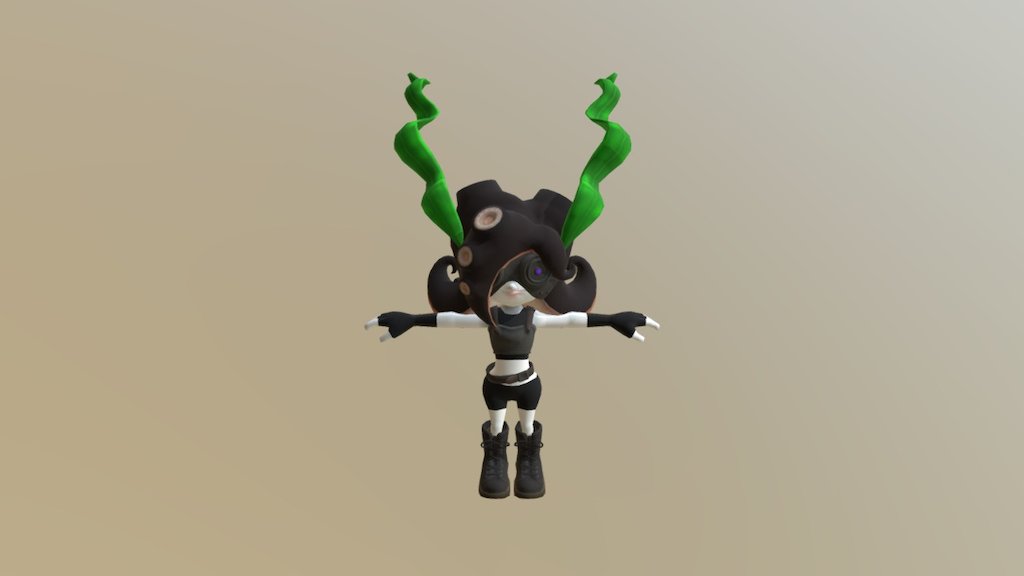 Mishi Octoling - 3D model by MishiOctoling [eff1300] - Sketchfab
