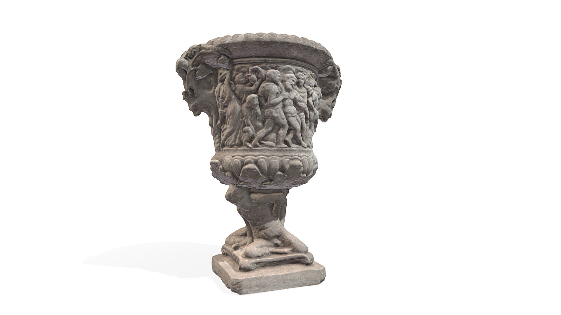 Greek Krater Vessel - Casting - 3D model by University of South Florida ...