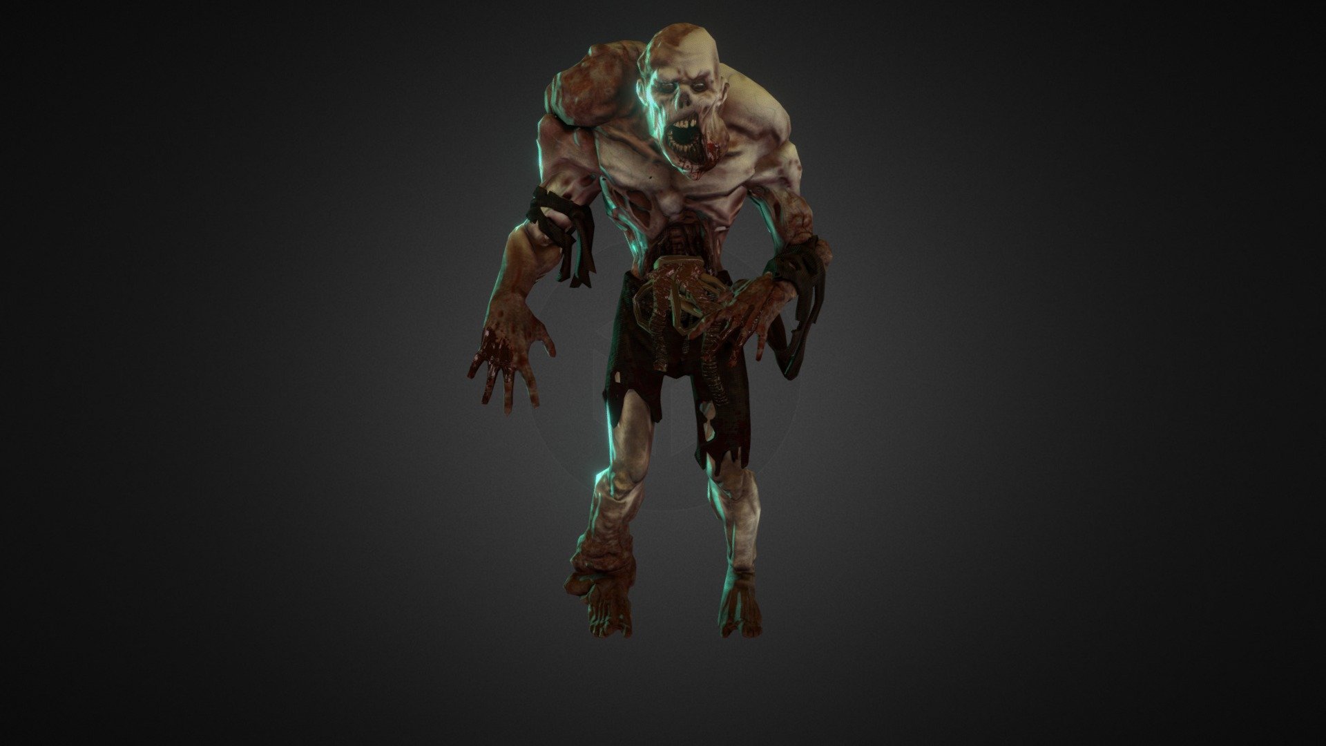 Zombie - 3D model by davegibbons217 [eff2053] - Sketchfab