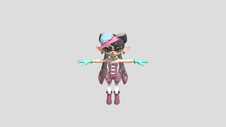 Splatoon-characters 3D models - Sketchfab