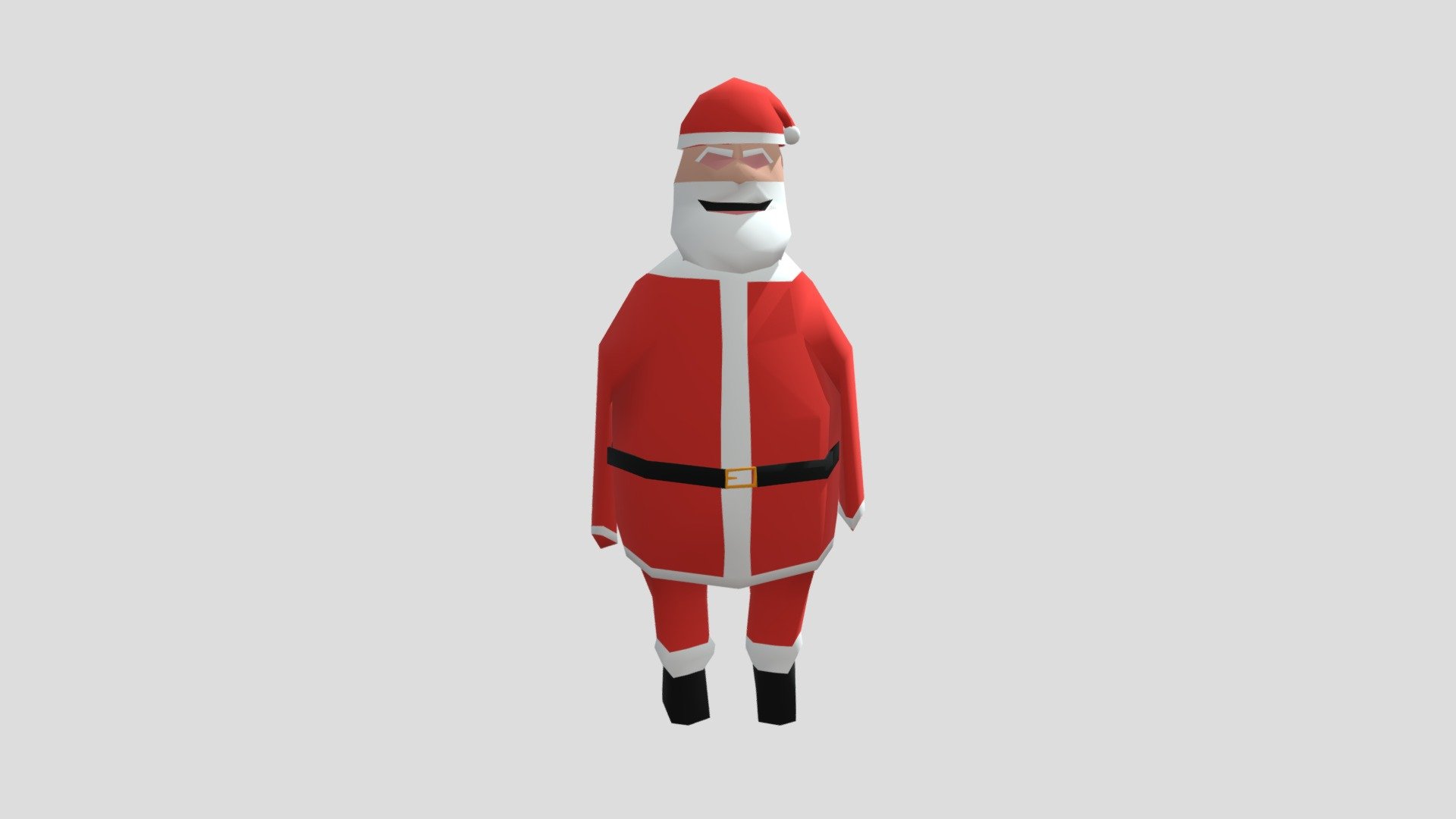 LowPoly Santa - Download Free 3D model by KDS Development ...