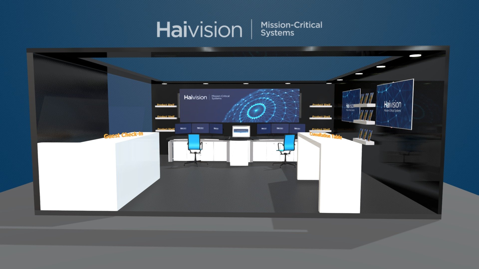 MCS Trade Show 20 x 20 - 3D model by Haivision-MCS [eff46fb] - Sketchfab