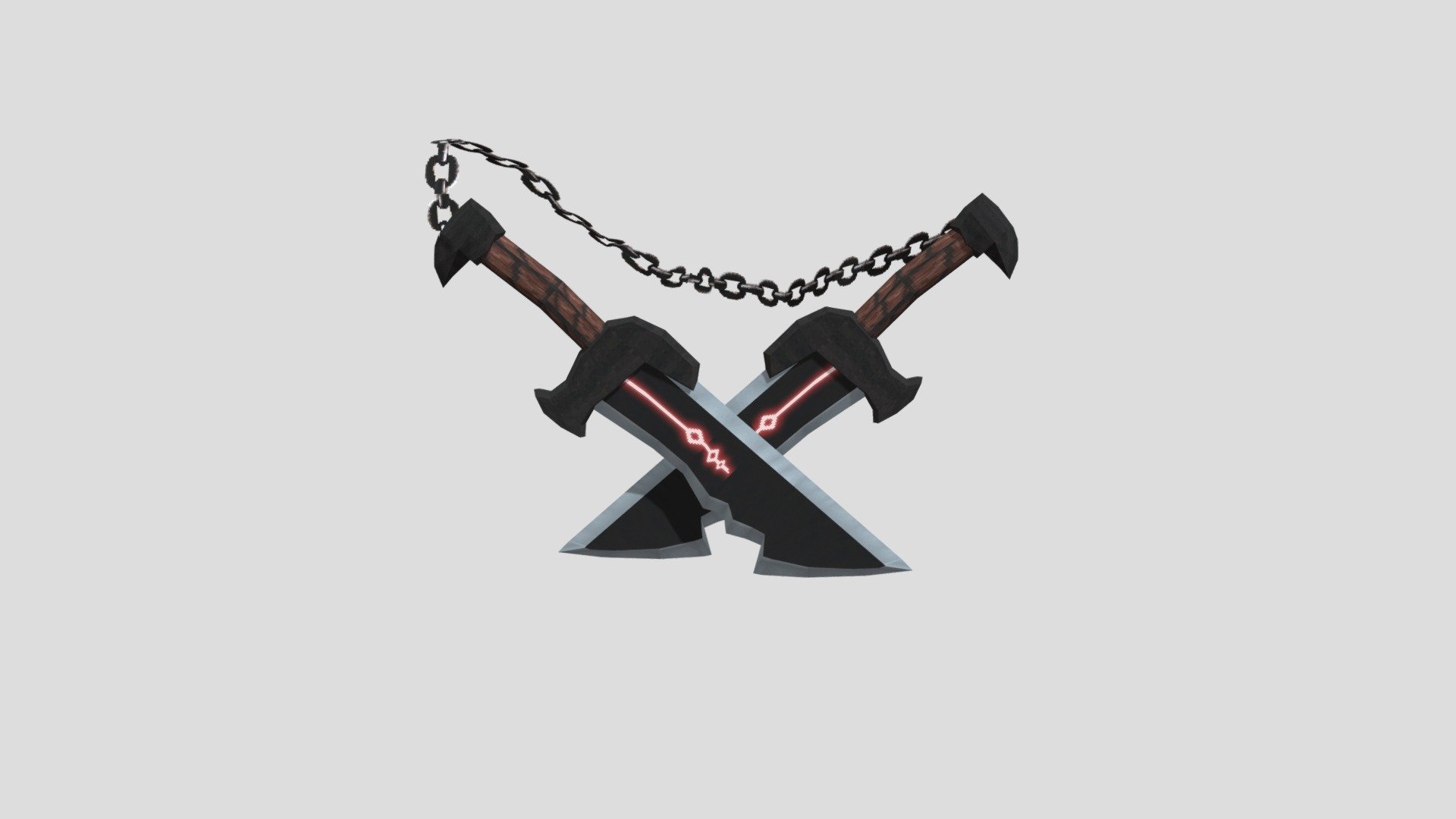 Low-Poly - Blade Of Chaos - 3D model by AiroHaika [eff53ad] - Sketchfab