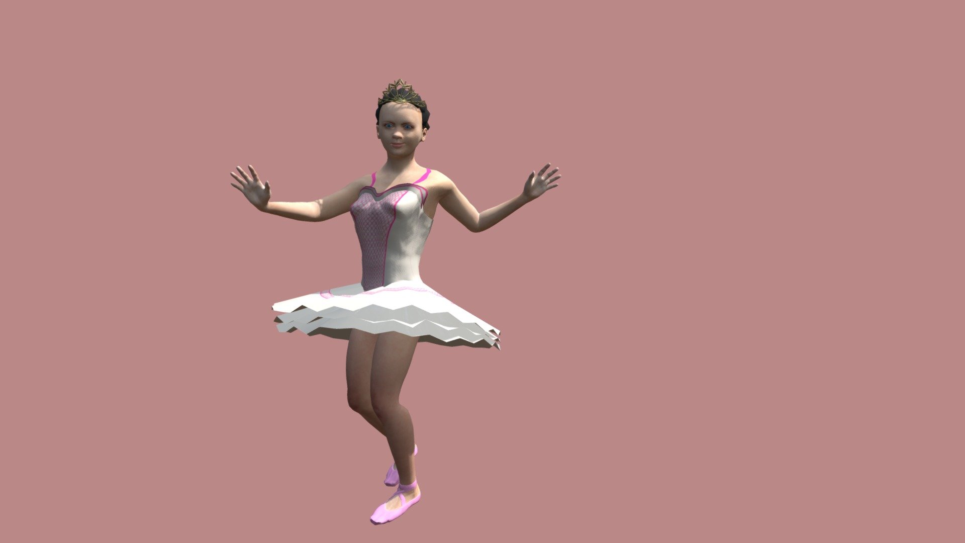 Dancer - Download Free 3D model by MrsM [eff5dfd] - Sketchfab
