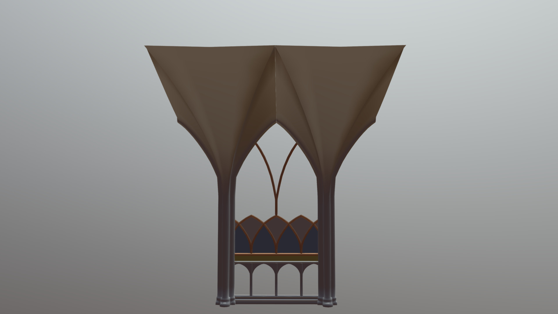 Modular Gothic Architecture Pack [WIP] - 3D model by kayasaya [eff6800 ...
